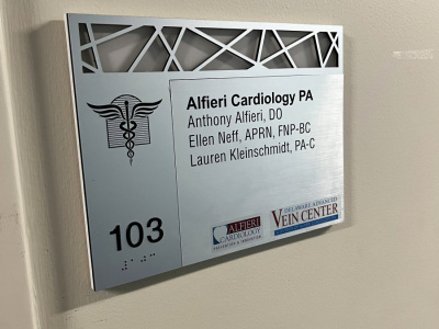 Monument Sign and ADA & Wayfinding Signage Installation in Newark, DE ...